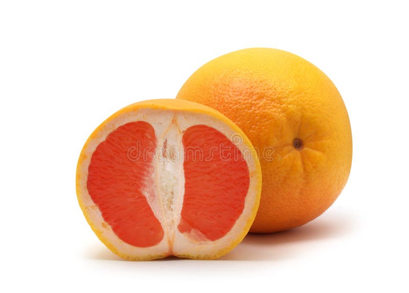 Isolated grapefruit. stock image. Image of healthy, exotic - 13251915