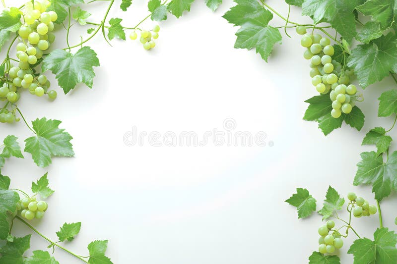 Isolated Grapevine Frame Perfect for Natural and Elegant Displays Stock ...