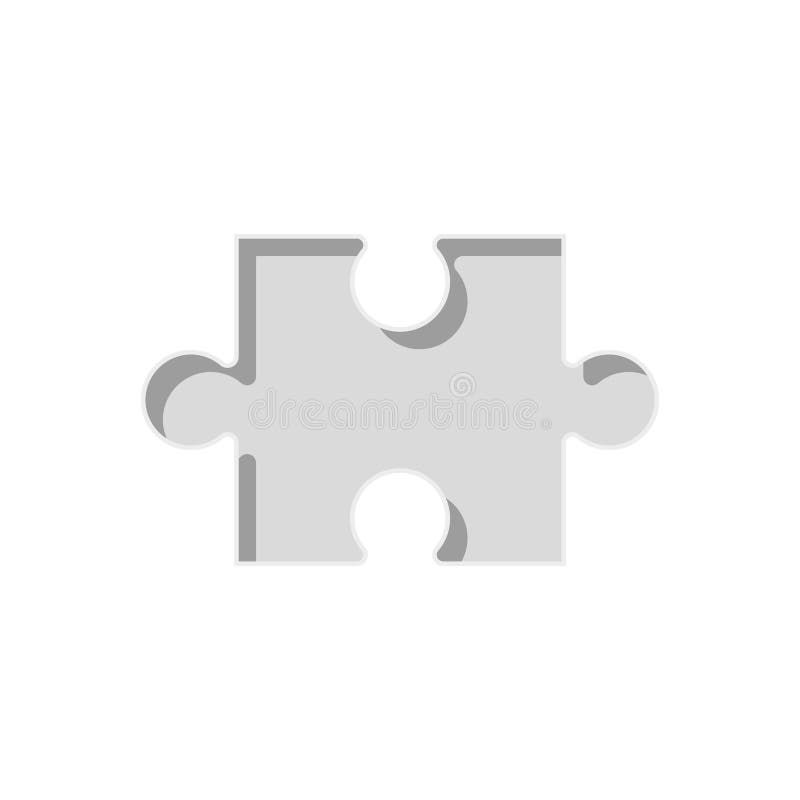 Isolated Gray 3d Puzzle Piece Symbolizing Connection, Unity, and ...