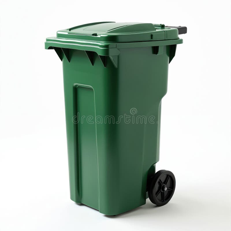 Green Trash Container Stock Illustrations – 26,508 Green Trash ...