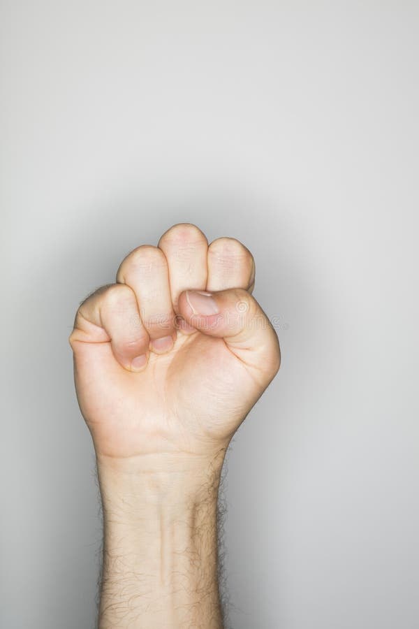 Isolated hand gesture stock photo. Image of background - 72911082