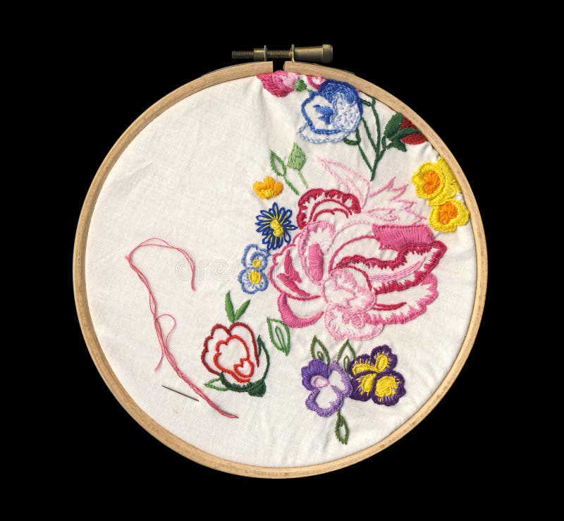 Isolated hand loom stock photo. Image of macro, handiwork - 5720060