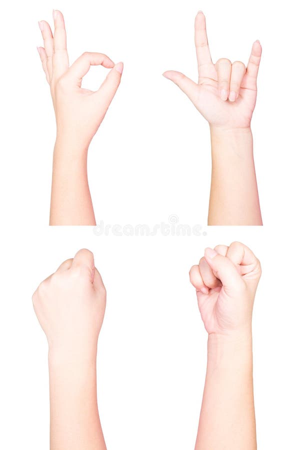 Isolated hands post stock image. Image of symbols, grip - 40622489