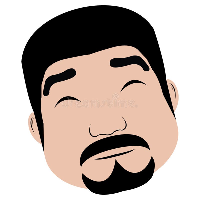 Isolated happy avatar stock vector. Illustration of attractive - 89912960