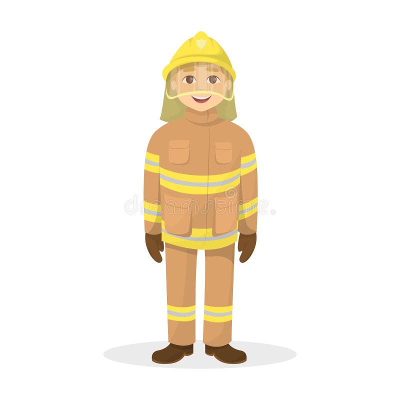 Fireman Posing Stock Illustrations – 61 Fireman Posing Stock ...