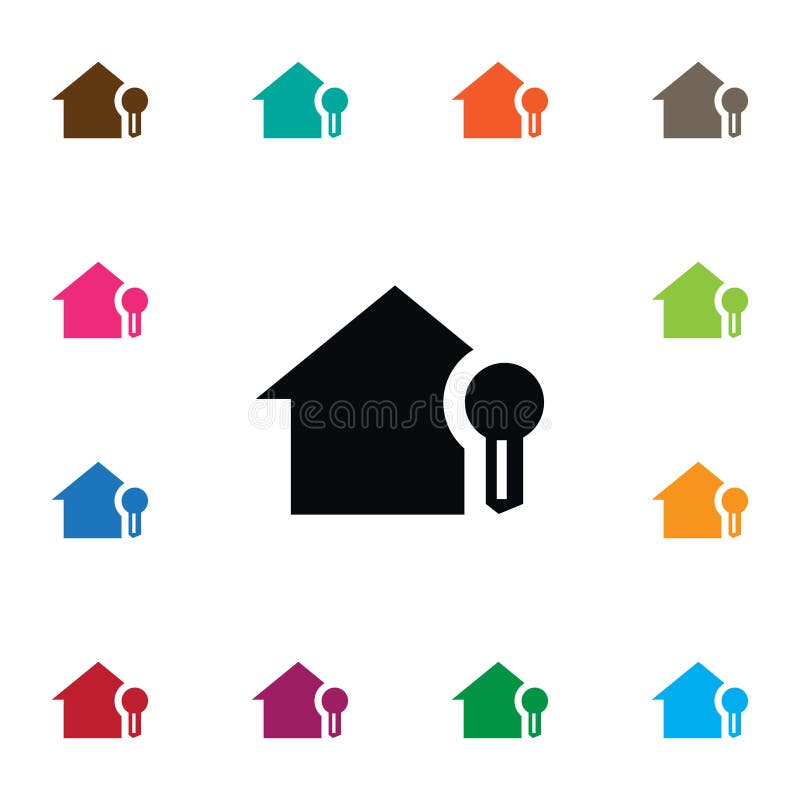 Residence Icon. Build Vector Element Can Be Used for Residence, Home ...