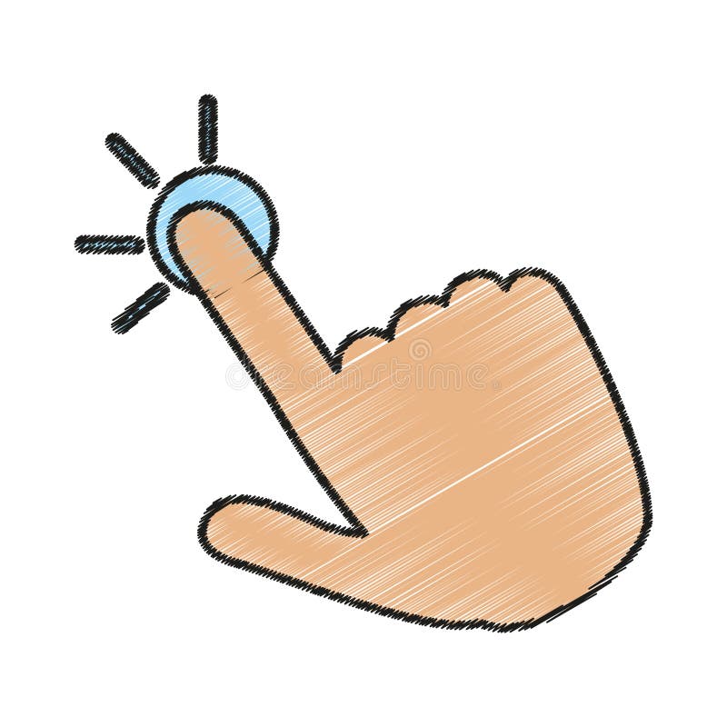 Isolated Human Hand Touch Design Stock Vector - Illustration of holding ... Isolated Human Hand Touch Design Stock Vector - Illustration of holding ...
