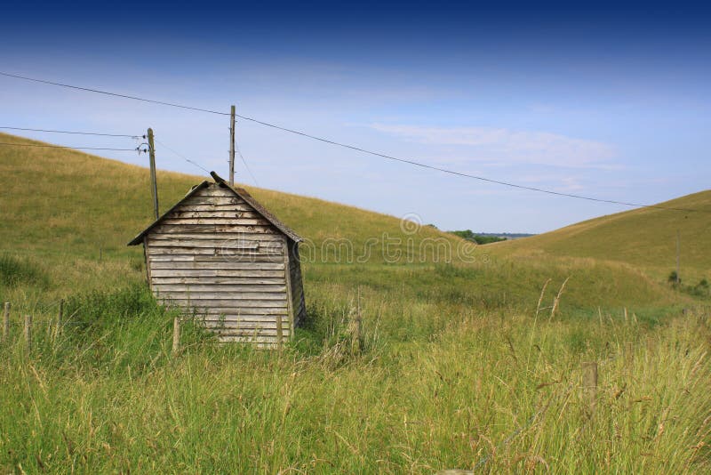 Isolated Hut stock image. Image of wood, building, valley - 10030891
