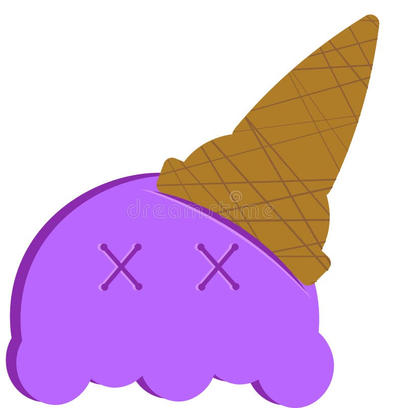 Isolated ice cream stock vector. Illustration of ingredient - 101951718