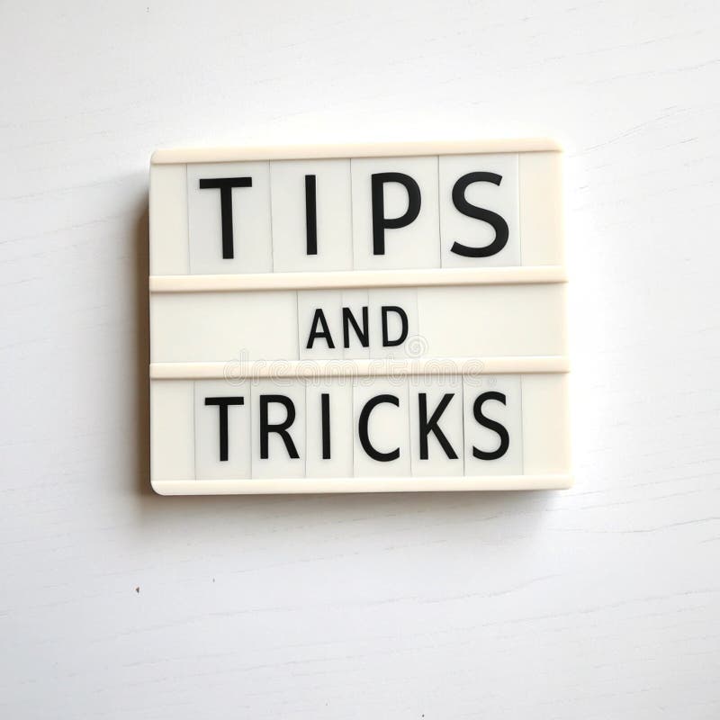 Tips and Trick Icon stock illustration. Illustration of solution ...
