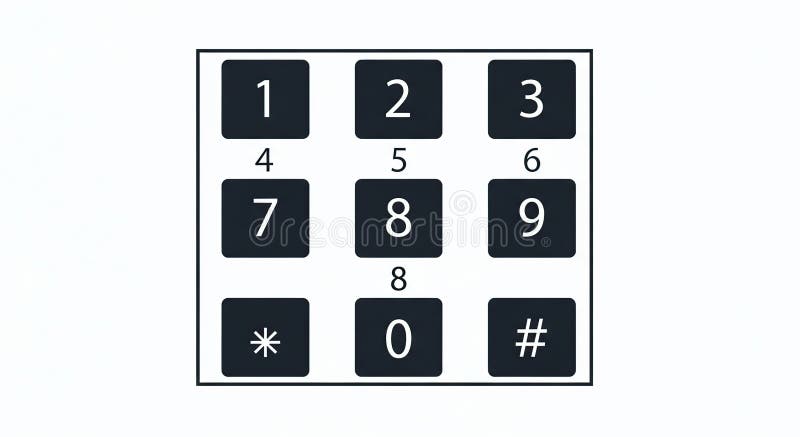 Numeric Layouts Stock Illustrations – 51 Numeric Layouts Stock ...