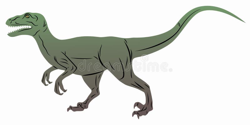 Isolated Illustration of a Raptor. Vector Drawing Stock Vector ...