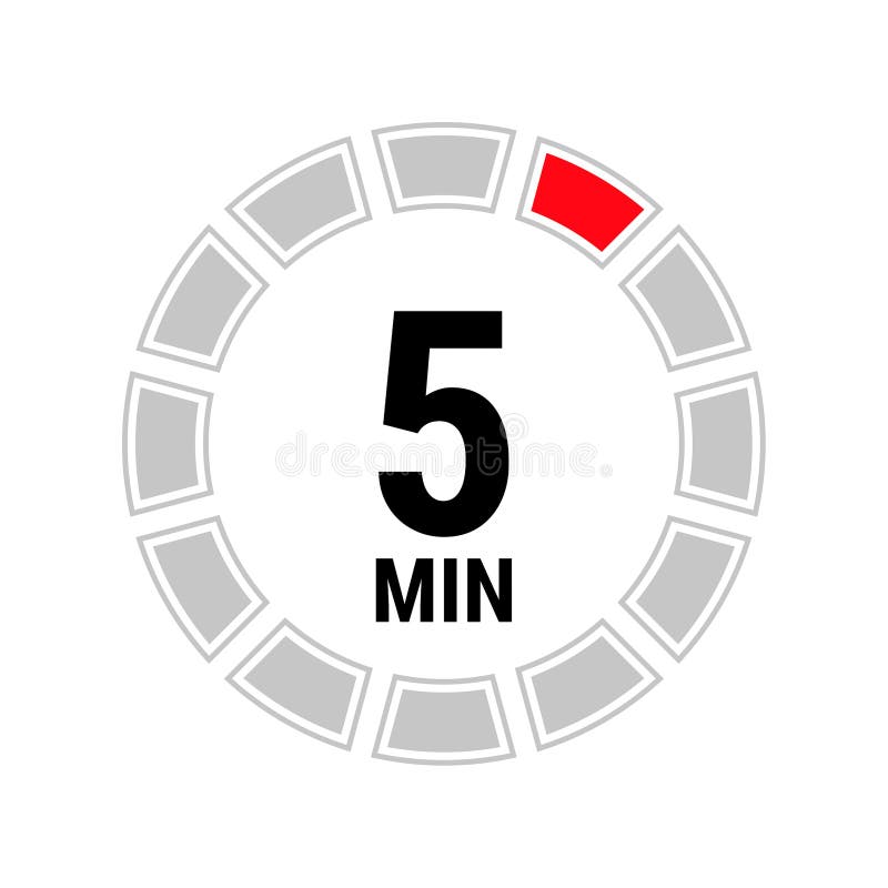 Isolated Illustration with Timer. Stock Vector - Illustration of ...