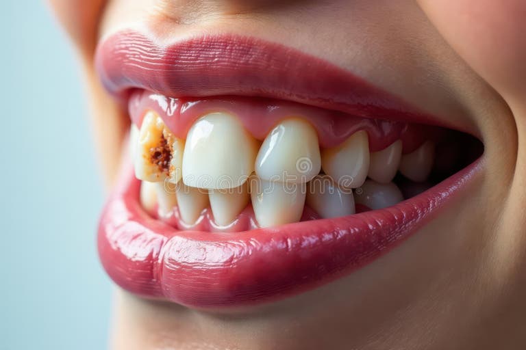 Isolated Image of a Decayed Tooth, Sharp Pain , Isolated Tooth, Teeth ...