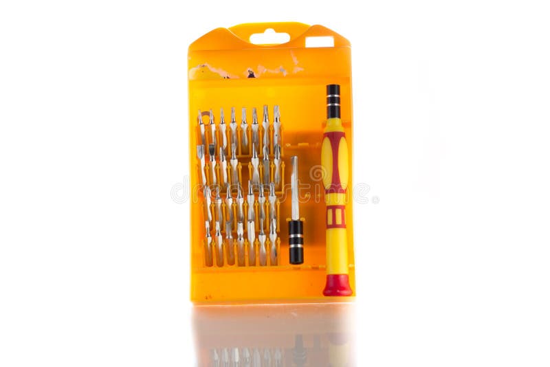 Mini screwdriver set stock photo. Image of mechanic - 190165608