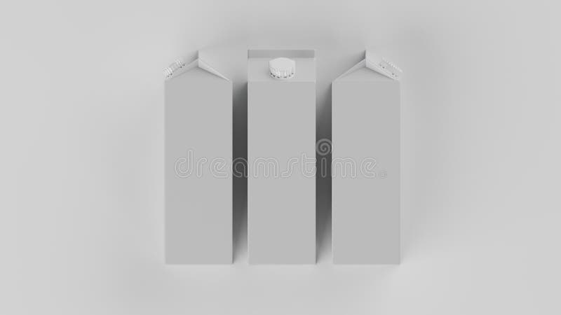 Packeaging Milk Front View Stock Illustrations – 7 Packeaging Milk ...