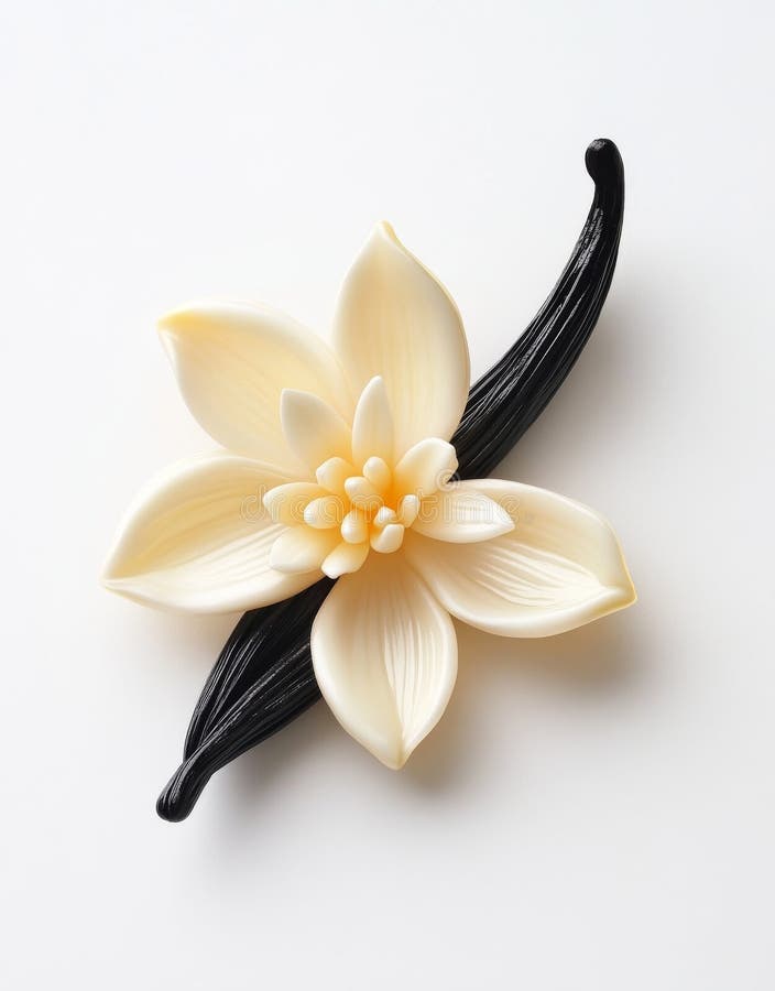 Set Vanilla Flower Transparent Background Stock Photos - Free & Royalty ...