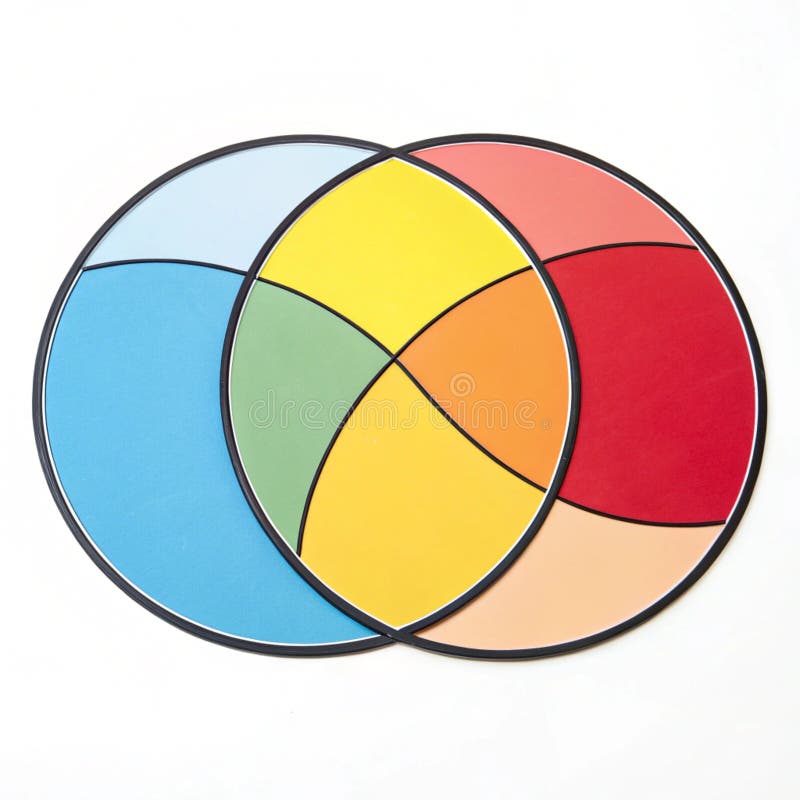 Venn Diagram on White Background Stock Illustration - Illustration of ... Venn Diagram on White Background Stock Illustration - Illustration of ...