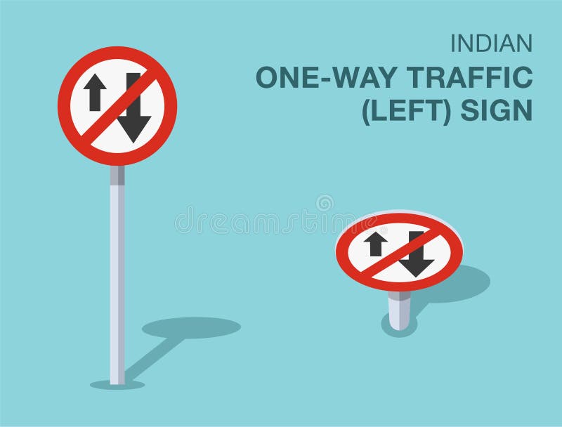 One Way Traffic Sign Stock Illustrations – 2,119 One Way Traffic Sign ...