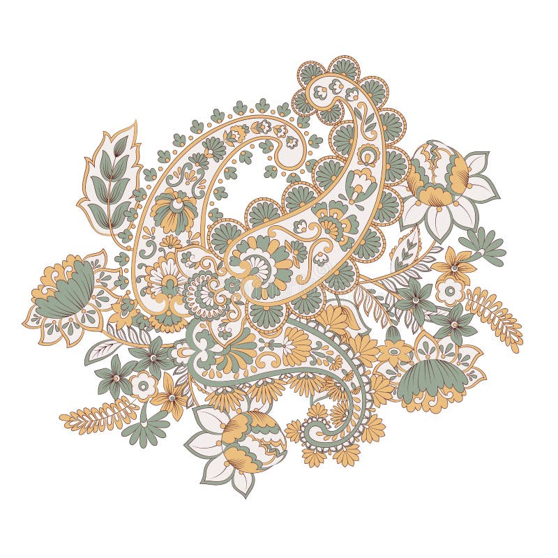 Isolated indian designs stock vector. Illustration of editable - 14945658