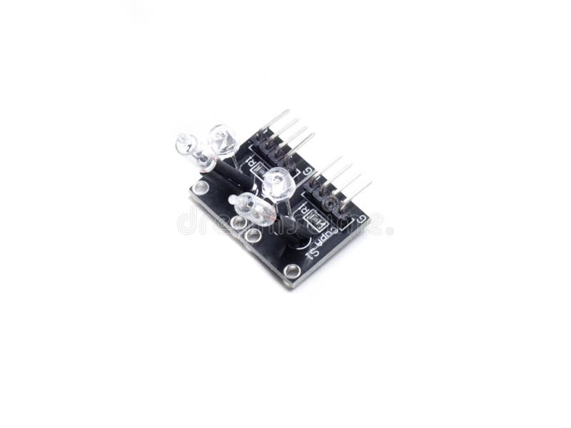 Isolated infrared sensor stock image. Image of circuit - 135572711