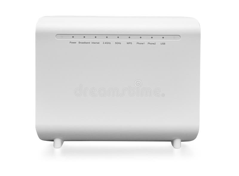 Isolated internet modem stock image. Image of technology - 310557583