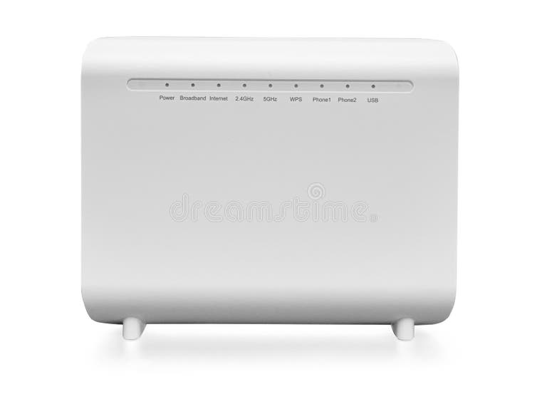 Isolated internet modem stock image. Image of technology - 310557583