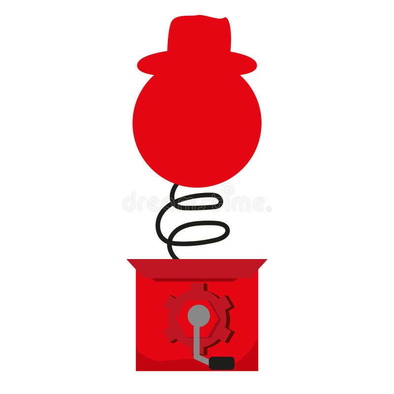 Isolated joke box stock vector. Illustration of humor - 179907486