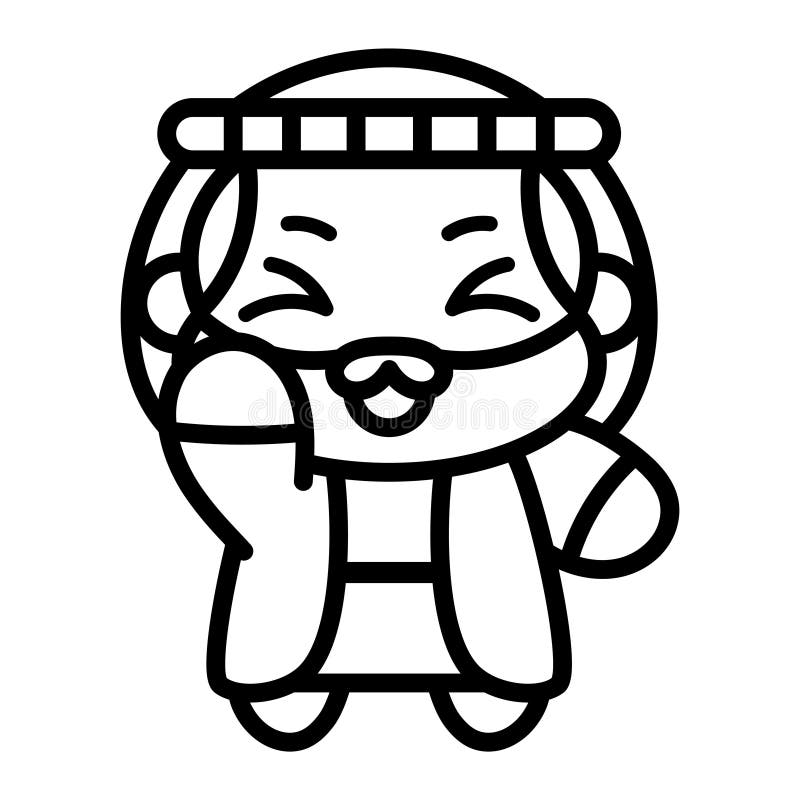 Isolated Jose icon stock vector. Illustration of vector - 200327624