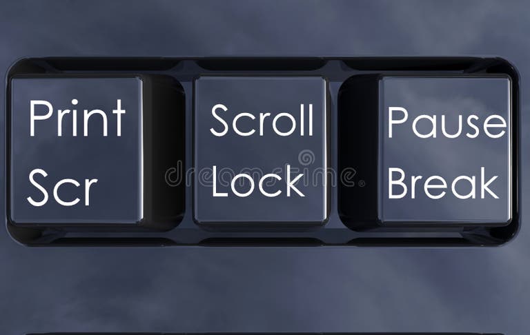 Pause Break Keyboard Key Stock Illustrations – 52 Pause Break Keyboard ...