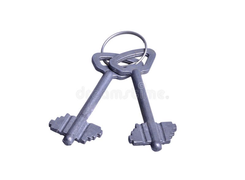 Isolated Keys stock image. Image of keyring, real, isolated - 18966239