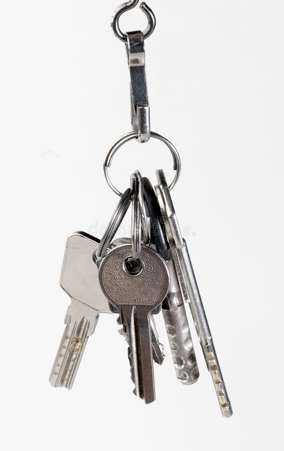 Isolated Keys stock image. Image of keyring, real, isolated - 18966239