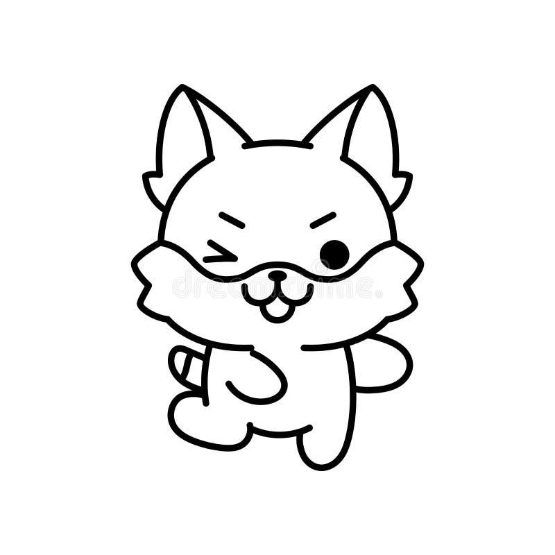 Cat Winking Stock Illustrations – 291 Cat Winking Stock Illustrations ...