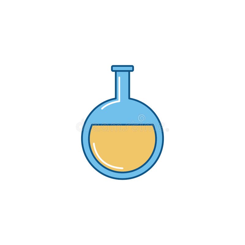 Isolated Laboratory Flask Icon Fill Design Stock Vector - Illustration ... Isolated Laboratory Flask Icon Fill Design Stock Vector - Illustration ...