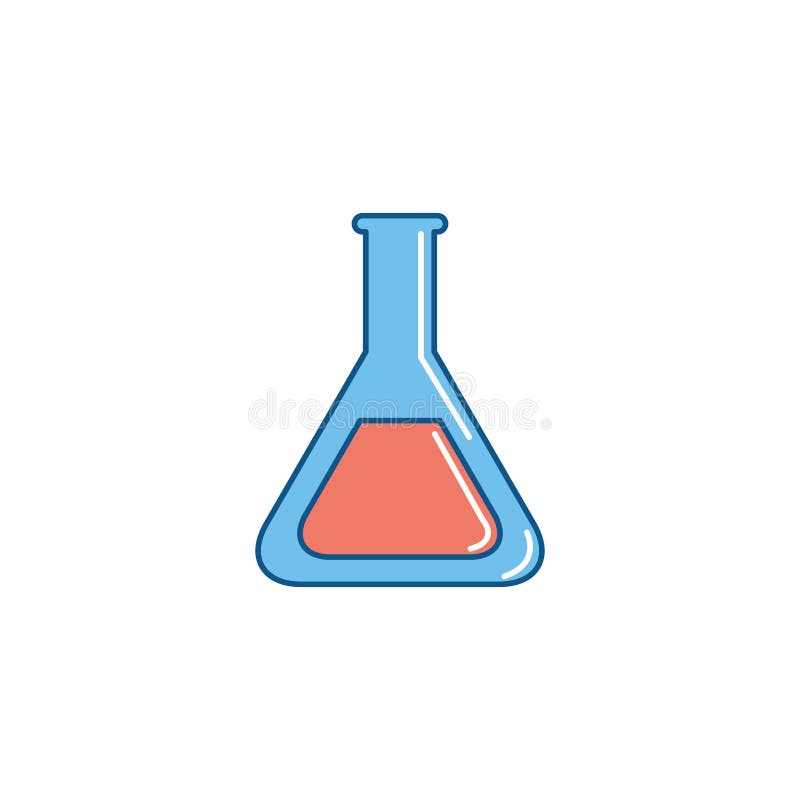 Isolated Laboratory Flask Icon Fill Design Stock Vector - Illustration ... Isolated Laboratory Flask Icon Fill Design Stock Vector - Illustration ...
