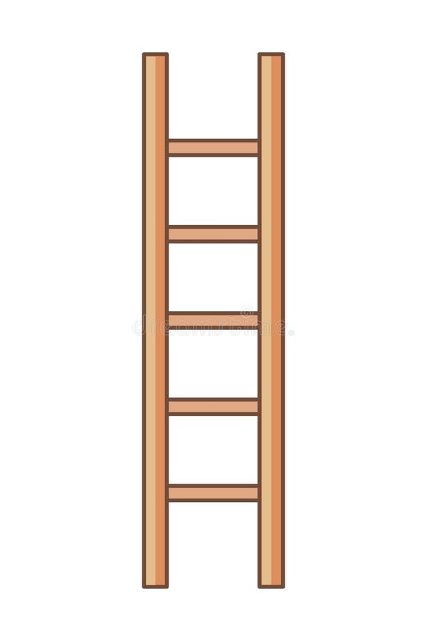 Isolated Ladder Design Vector Illustration Stock Vector - Illustration ...