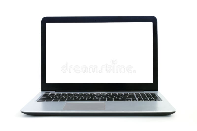28,647 Laptop White Screen Isolated White Background Stock Photos ...