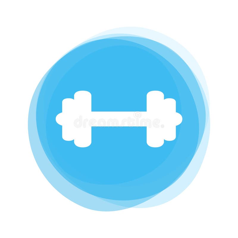 Barbell Weights Symbol Sign Button Stock Illustrations – 101 Barbell ...