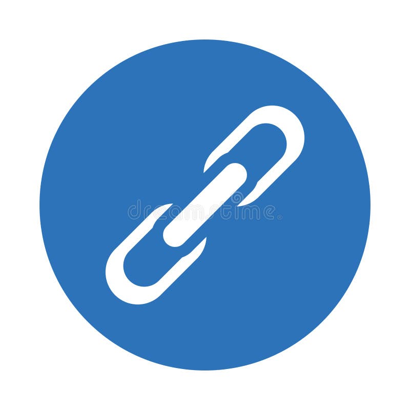 Isolated Link Symbol Design Stock Vector - Illustration of clipart ...