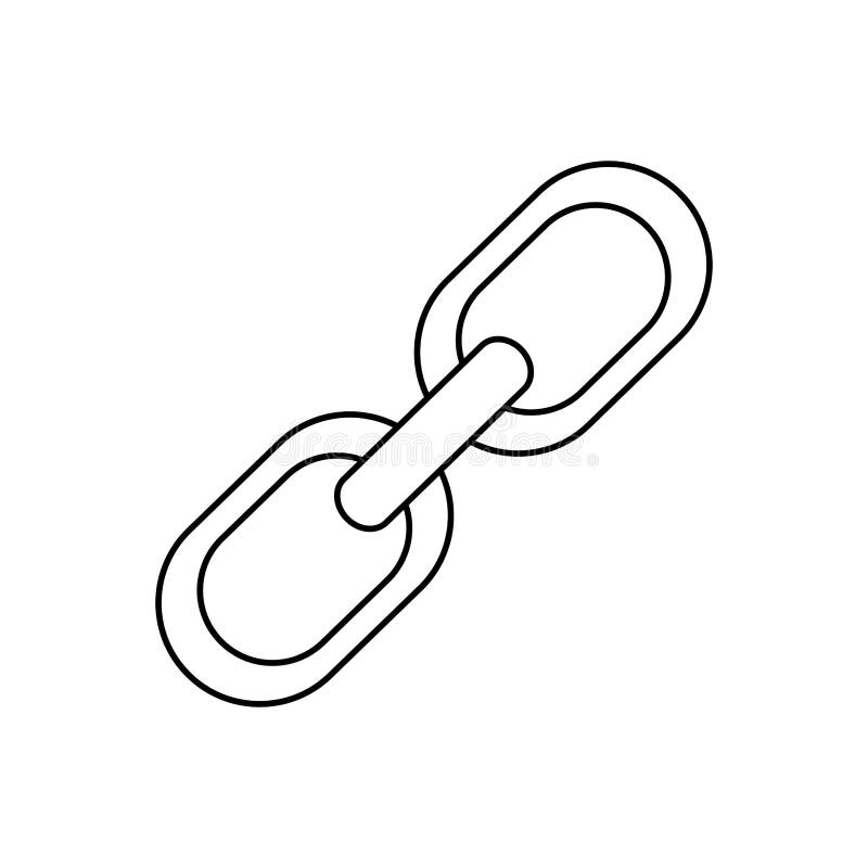 Isolated Link Symbol Design Stock Vector - Illustration of security ...