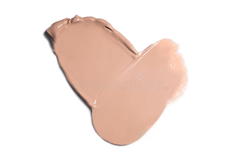 Isolated Liquid Foundation Sample Stock Photo - Image of isolated ...