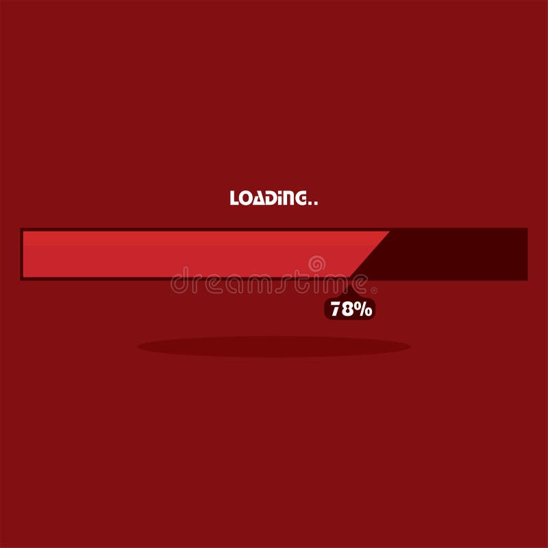 Isolated loading bars stock vector. Illustration of clipart - 165323628