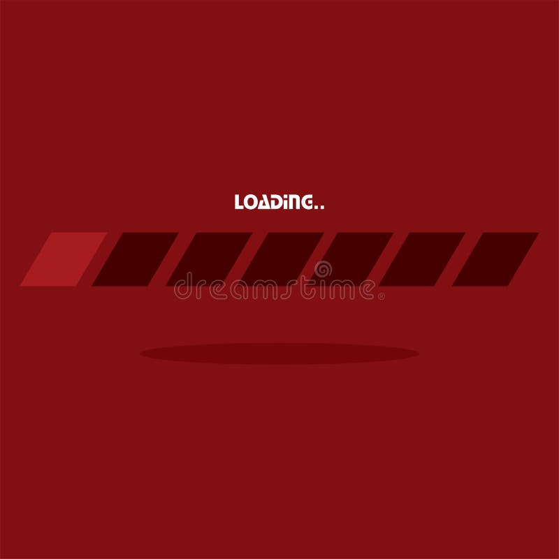 Isolated loading bars stock vector. Illustration of site - 165323760