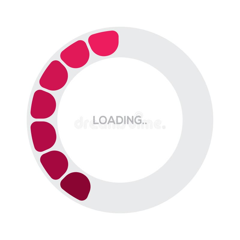 Isolated loading bars stock vector. Illustration of clipart - 165323954