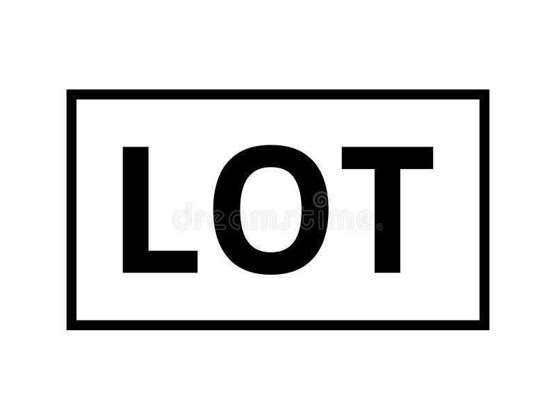 Isolated Lot Icon. Concept of Packaging Symbols Stock Vector ...