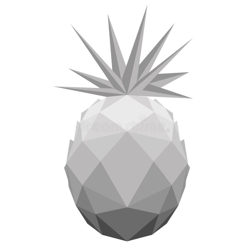 Low Poly Pineapple Stock Illustrations – 125 Low Poly Pineapple Stock ...