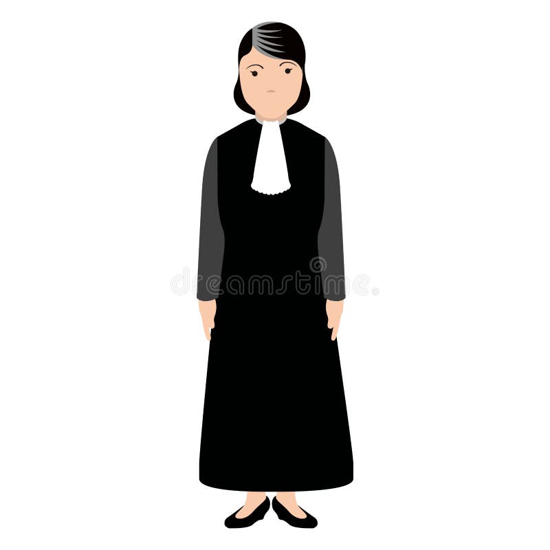 Isolated magistrate avatar stock vector. Illustration of adult - 119799428