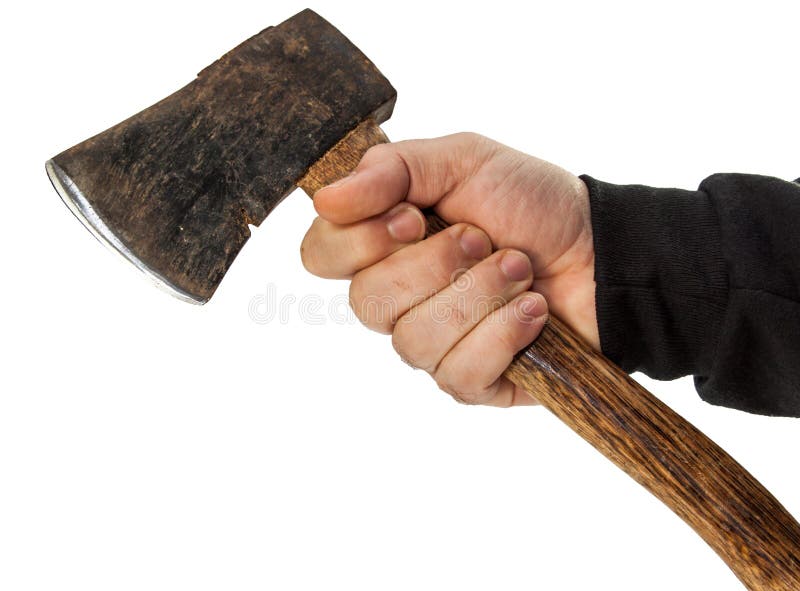 Isolated male hand stock photo. Image of cutting, hand - 34953468