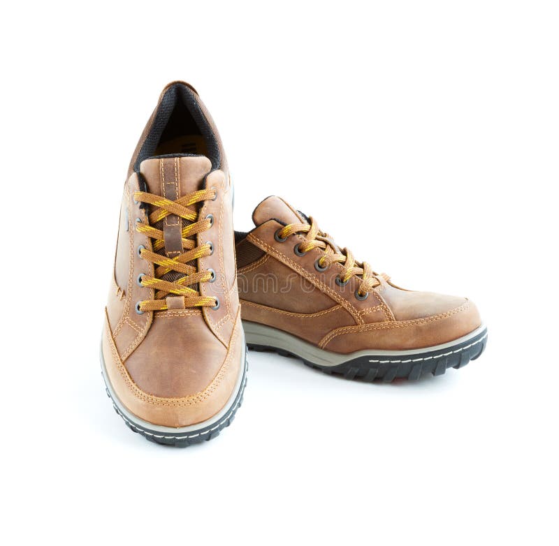 Isolated Male Modern Style Jogging Shoes Stock Image - Image of ...