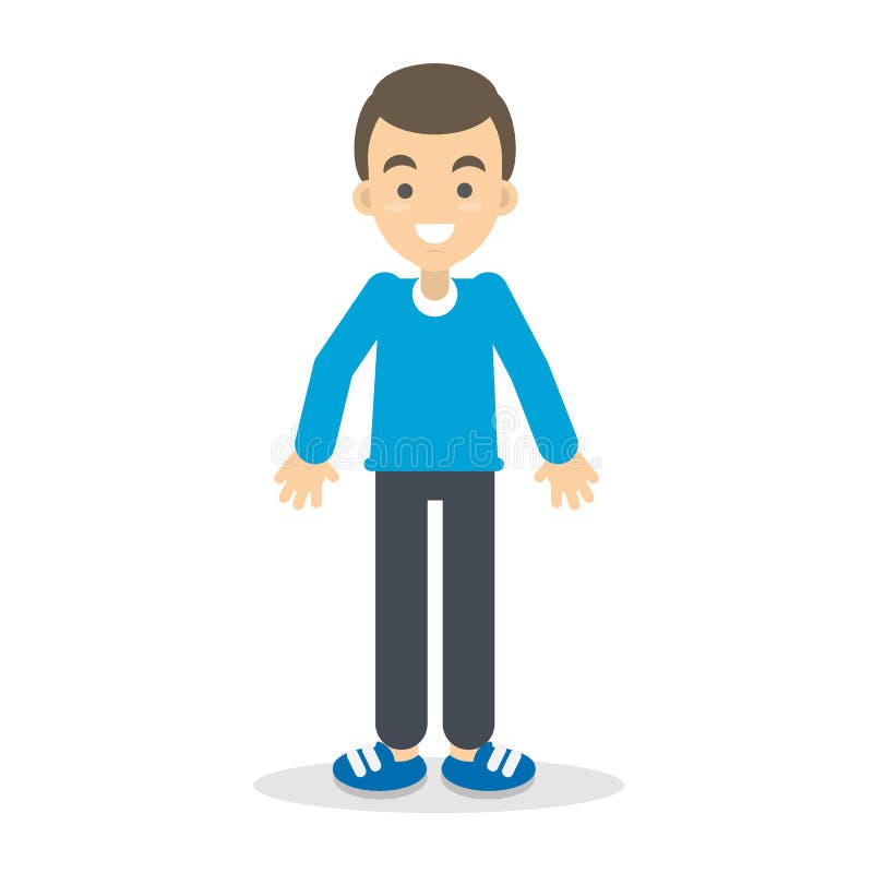 Guy Standing Clipart